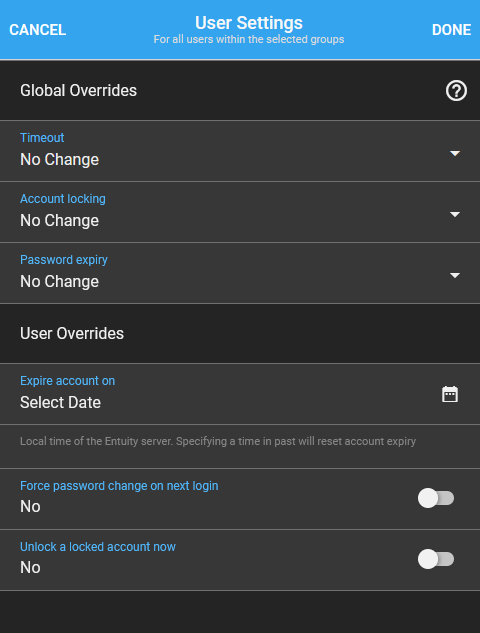 How do I manage user groups and user permissions? – Entuity
