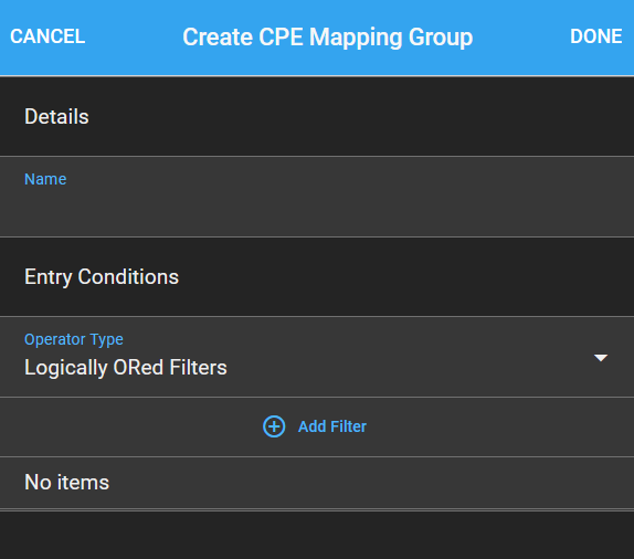 Vulnerability Monitoring - CPE Mapping Rules – Entuity