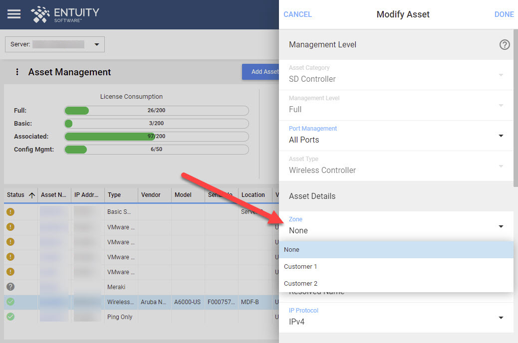 How do I add devices to zones? – Entuity