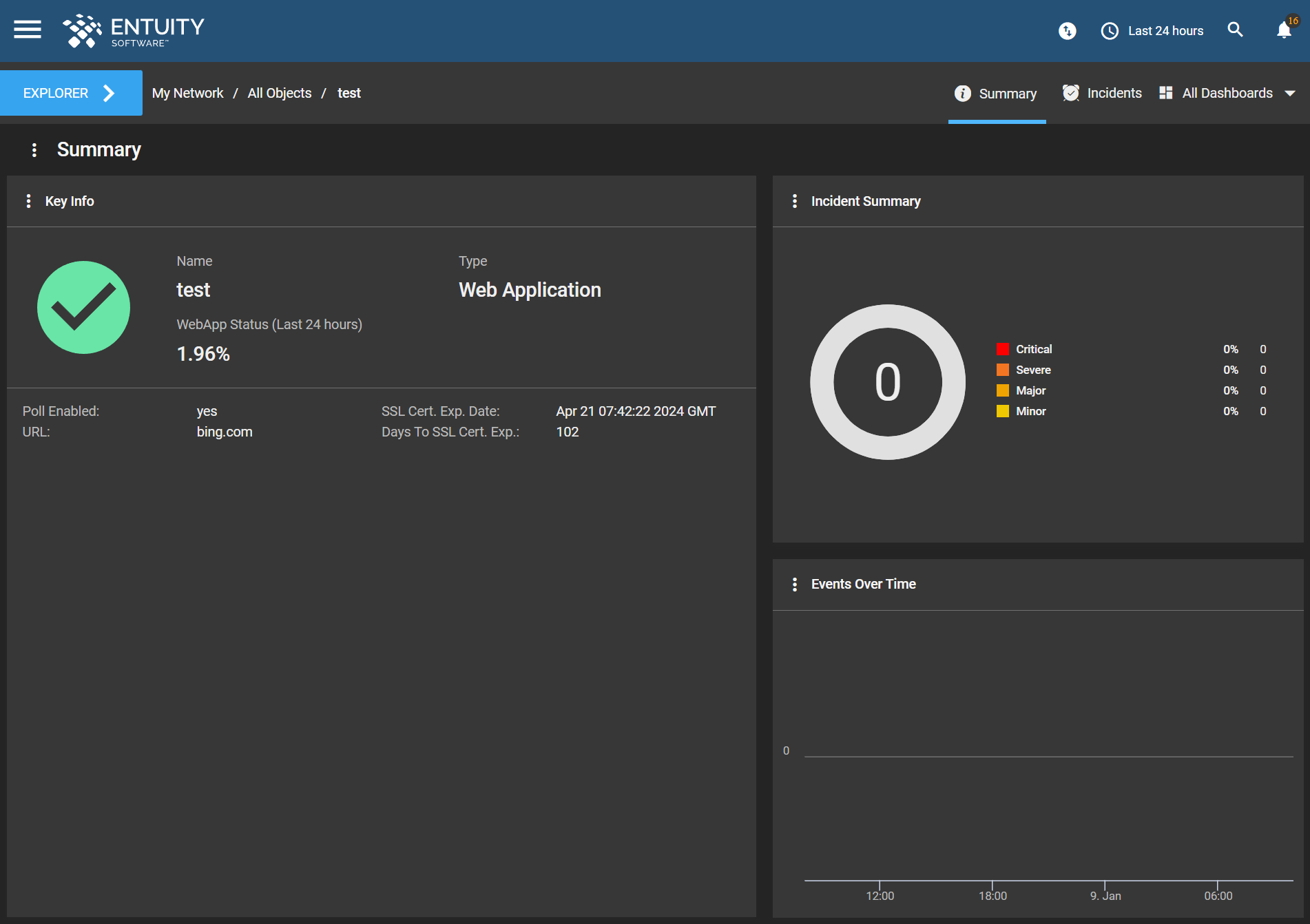 How do I view, add, edit or remove web apps? – Entuity