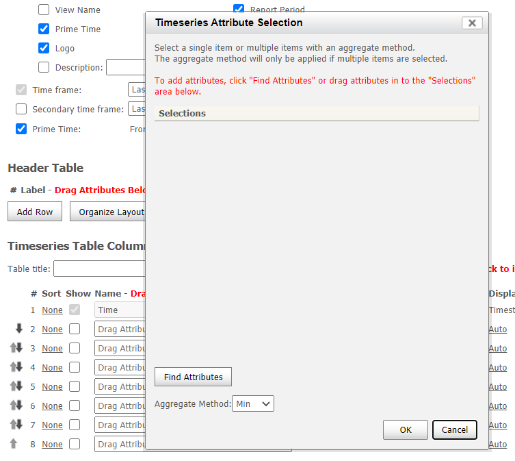 How do I build a Time Series Table report? – Entuity