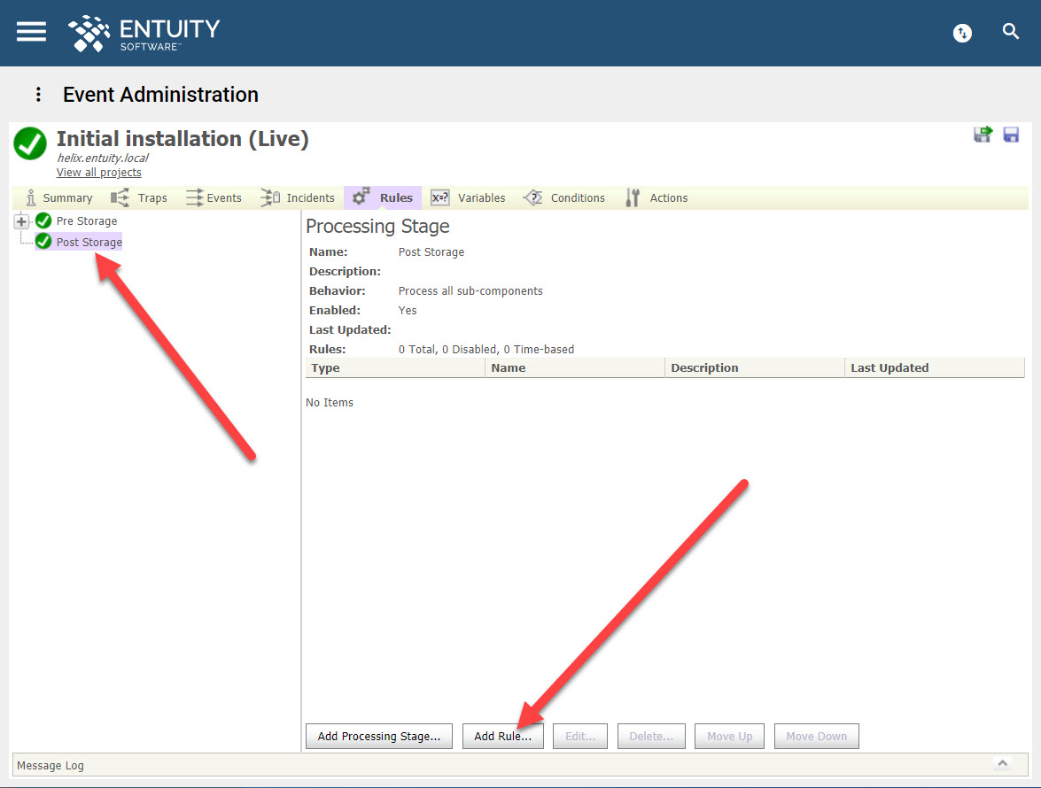 How do I configure Entuity to send events and/or incidents to ServiceNow? – Entuity