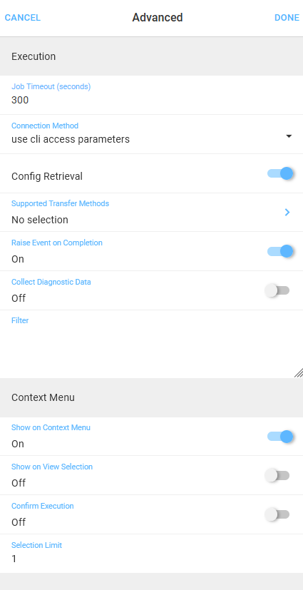 How do I create, edit or delete a configuration task? – Entuity